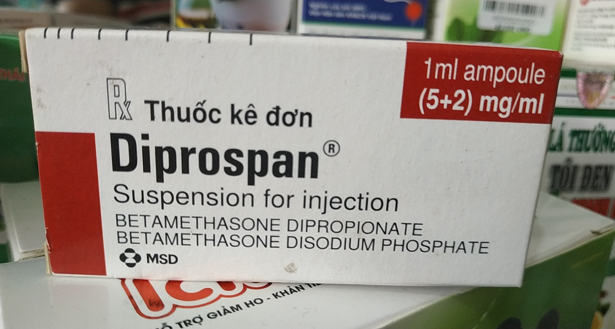 Thuốc tiêm Diprospan có tác dụng gì? Hướng dẫn cách sử dụng, liều dùng